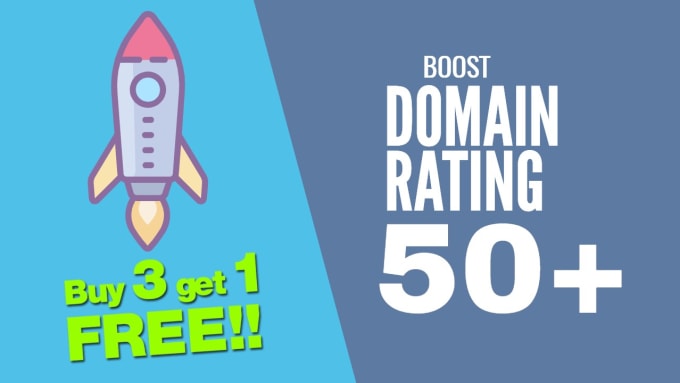 Increase your domain rating dr 50 plus with seo authority backinks by ...