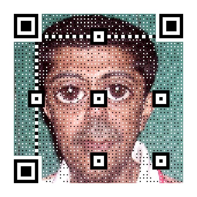 Create an unique photo based qr code by Bchatterjee70 | Fiverr