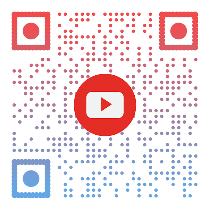Create your youtube channal qr code by Webcrea | Fiverr