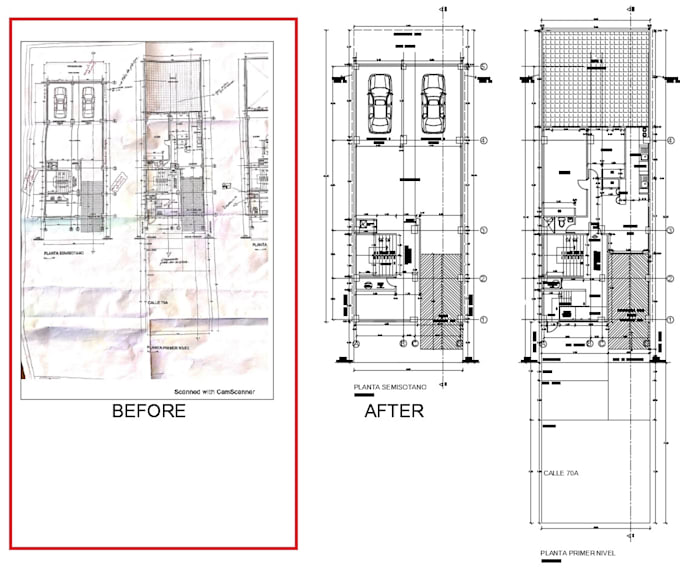 Create architectural and civil working drawing in autocad by ...