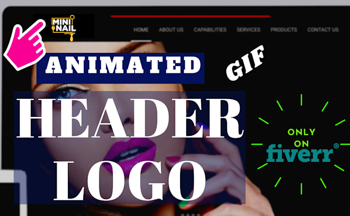Animate your website header logo with transparent background by ...