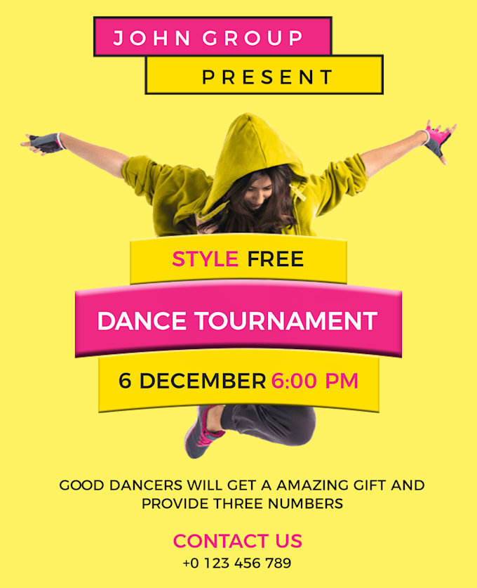 Design a professional high quality poster for your event by Hassan1059 ...