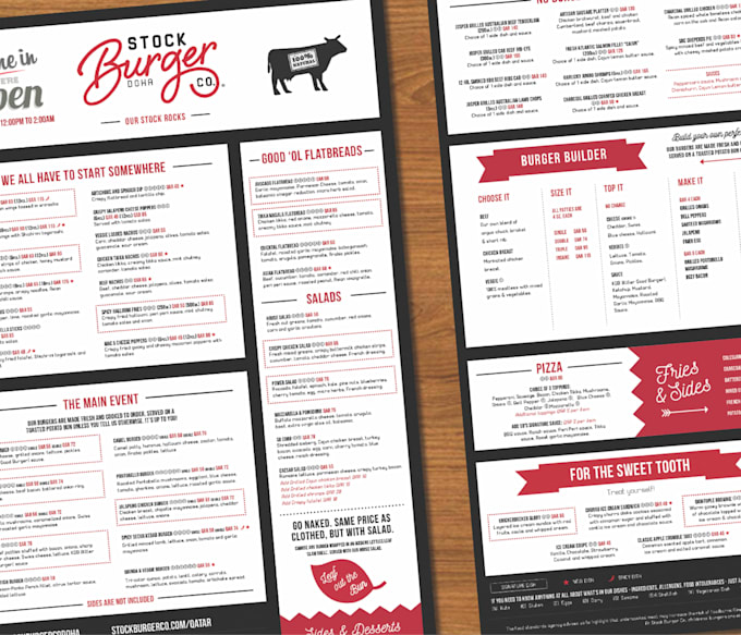 Design menus thats easy to read and wont give headaches by Neilarce2 ...