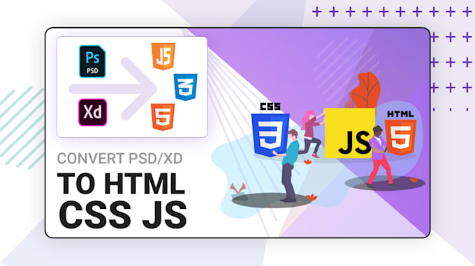 Convert psd,ai, xd, png to html5, css3, js by Rkanik | Fiverr