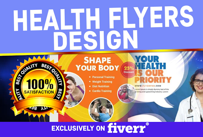 Design health campaign flyer postal brochure by Seasoned_lewis | Fiverr