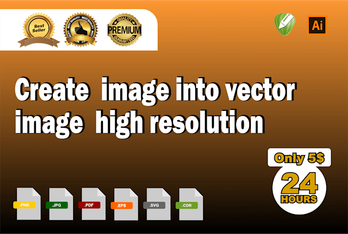Vectorize your image logo to high resolution by Leopard_design | Fiverr
