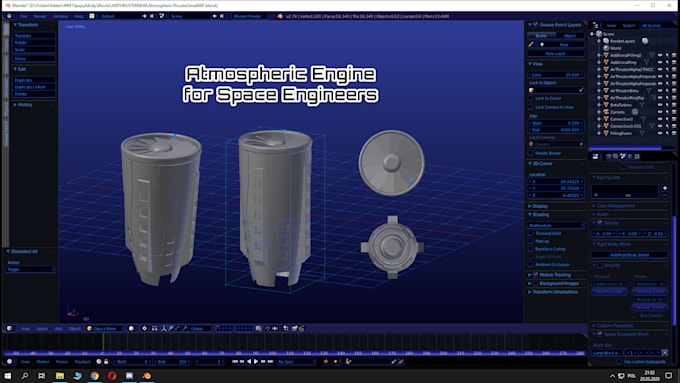 Create a 3d model for your mod, game, etc by Dantario | Fiverr