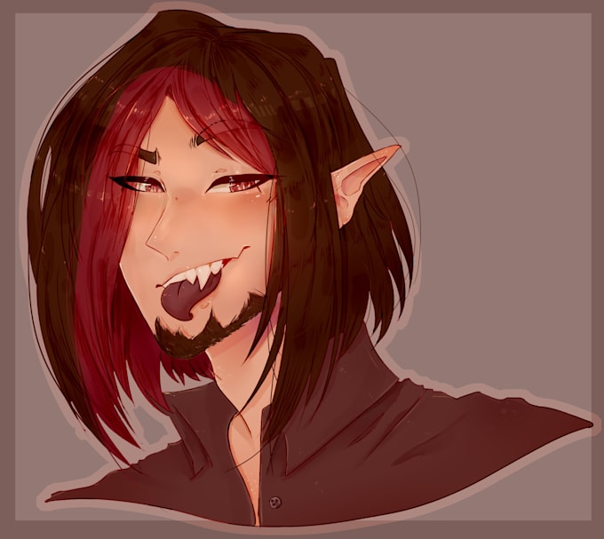 Draw a full colored character for you by Axzett | Fiverr