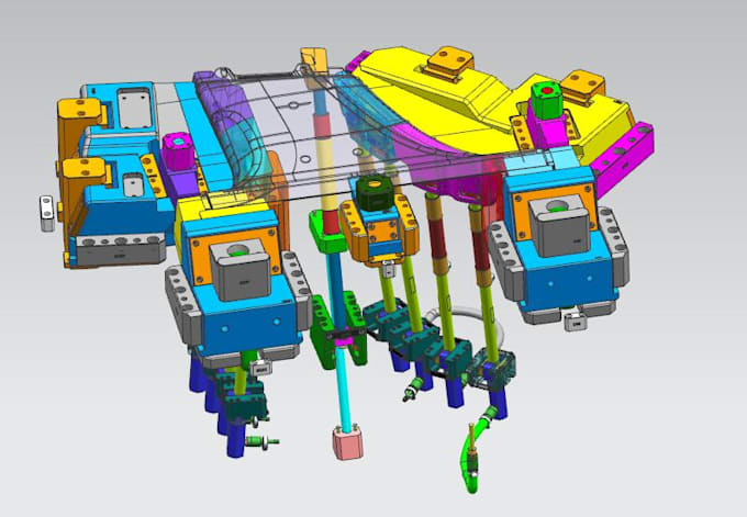 Design plastic injection mould by Roychendayu | Fiverr