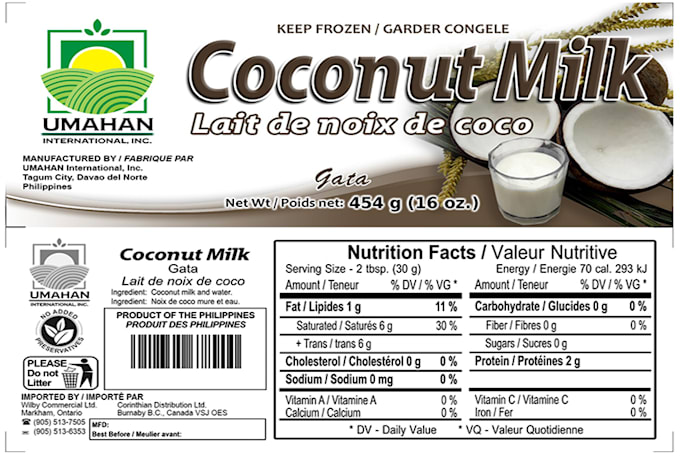 Design and create package label in your product by Josephmirand305 | Fiverr