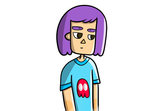 Draw custom cartoon character in my style by Vector_world | Fiverr