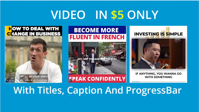 Edit your instagram video with white bars, captions and subtitles by ...