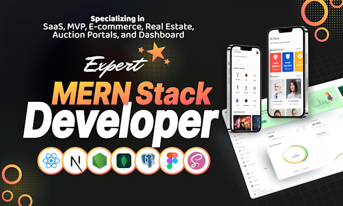 Be full stack mern stack developer for saas mvp web mobile app in react ...