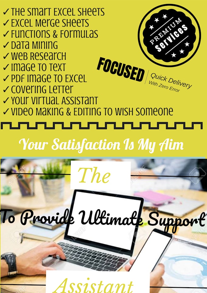 Create excel and word sheets an expert virtual assistant by Qmbhatti ...