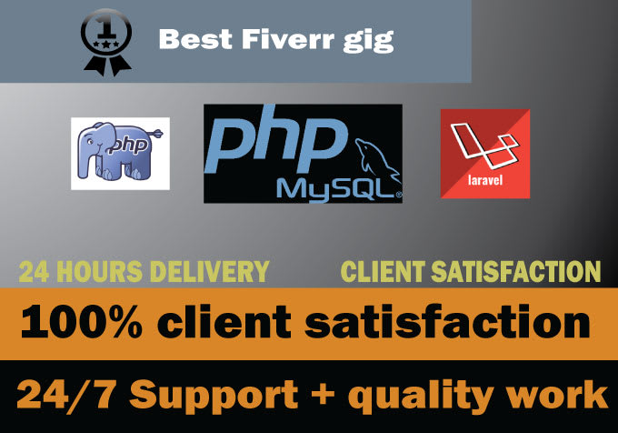 Fix bugs,design,develop install your php,laravel website by Wks ... Fix bugs,design,develop install your php,laravel website by Wks ...