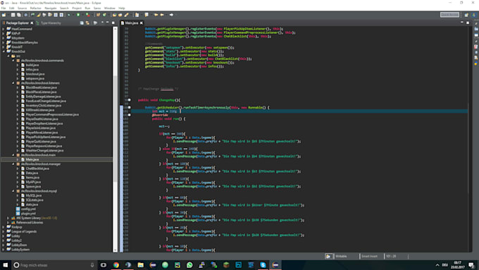 Minecraft individual plugin programming by Verbxnnt | Fiverr
