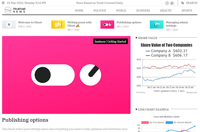 Install and setup ghost cms by Iftikhar12558 | Fiverr