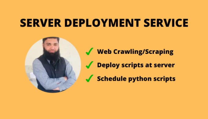 Deploy python web scraping scripts by Chwasiullah | Fiverr
