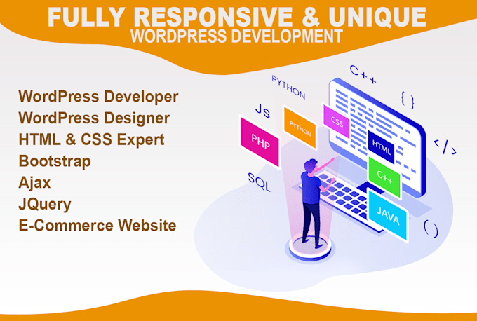 Create full responsive business wordpress website design by ...