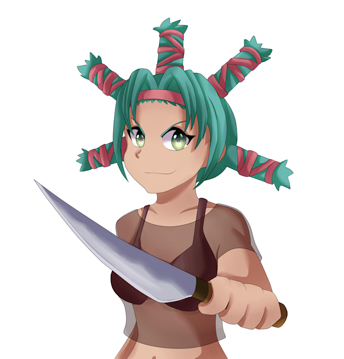 Draw anime styled characters by Erachii | Fiverr