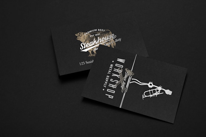 Design high end business cards by Blackgo | Fiverr
