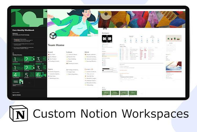 Build your all in one notion workspace by Aruna_pr | Fiverr