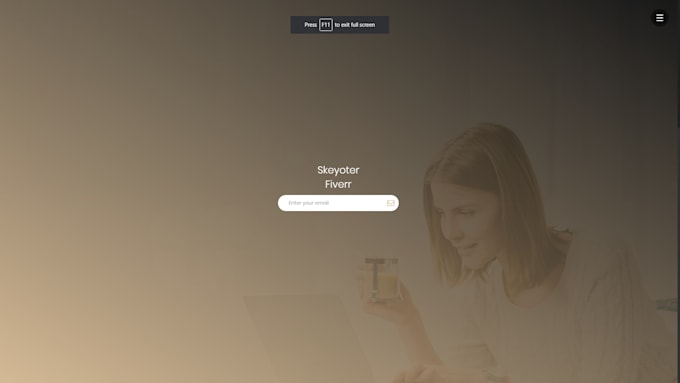 Make a basic html template for your future website by Skeyoter | Fiverr