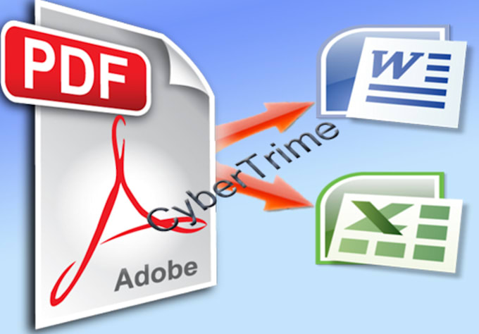 Converting your scanned and pdf documents to word or excel by ...