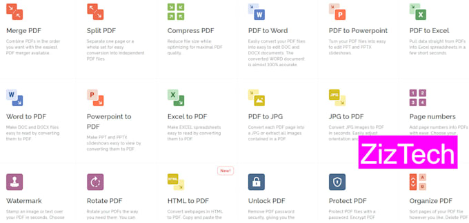 Merge, split, compress, convert, unlock, and watermark pdfs by Ziztech ... Merge, split, compress, convert, unlock, and watermark pdfs by Ziztech ...