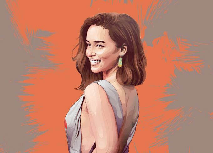 Make an amazing realistic vector art cartoon art of image by Abd ...