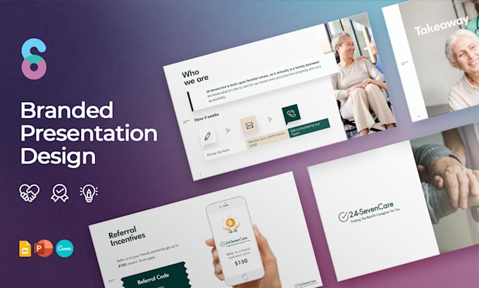 Design a unique and branded presentation by Survivingdreams | Fiverr