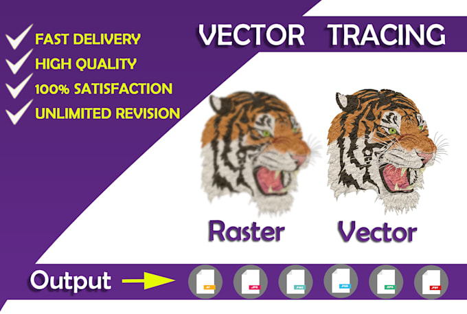 Vectorize your logo, image in 30 minutes by Agigmaster | Fiverr