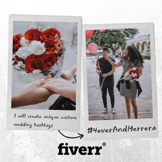 Make your wedding unforgettable with custom hashtags by Jalissacarter ...