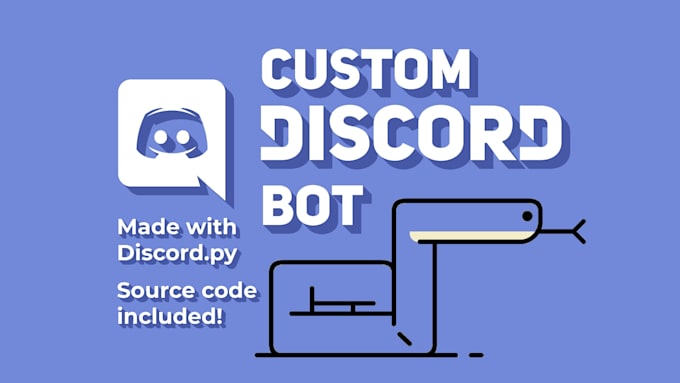 Program you a custom discord bot in python by Dj505designs | Fiverr