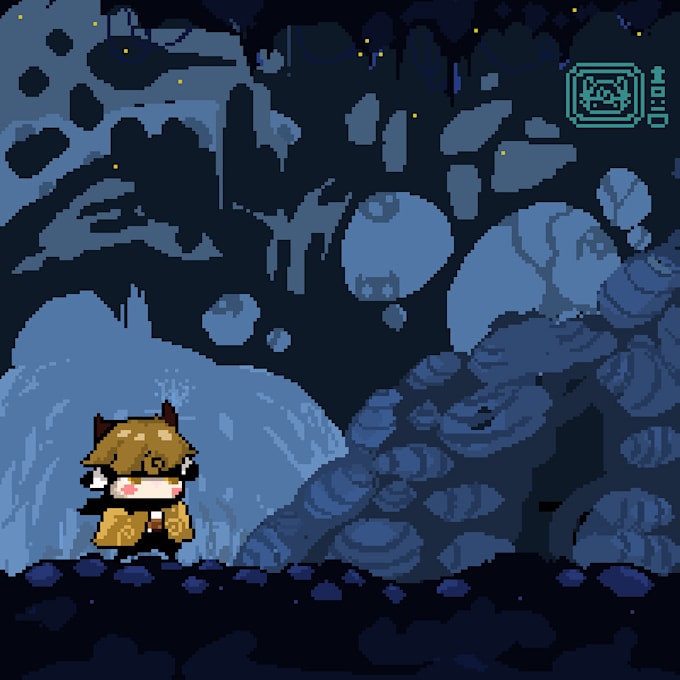 Create a pixel art characters with animation frames by Potatorice | Fiverr