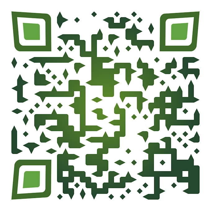 Design custom colorful qr code with logo by Mahedimd | Fiverr