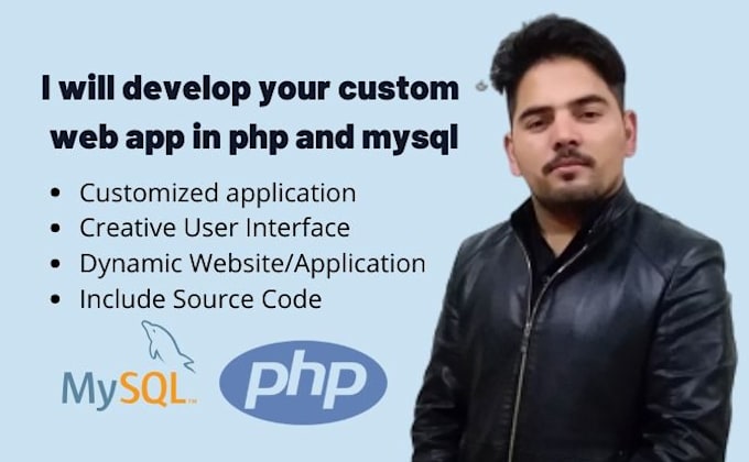 Develop your custom web app in php and mysql by Its_aami | Fiverr