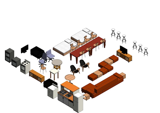 Make bim revit families by Aamirarch11 | Fiverr