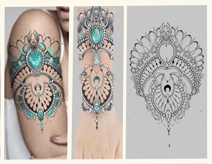 Design a professional custom tattoo by Wilsondraws | Fiverr