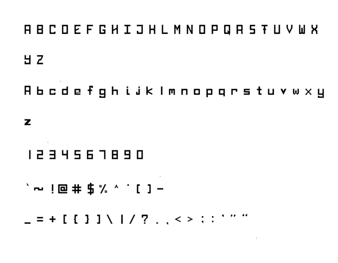 Create a custom pixel font to meet all of your needs by Enoying | Fiverr