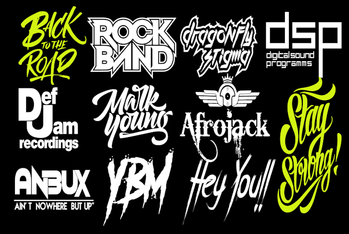 Design dj, producer,rap, band logo in 24hours by Ta_designz | Fiverr