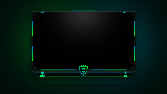 Design you a stunning facecam overlay for streaming by Qelxyy | Fiverr