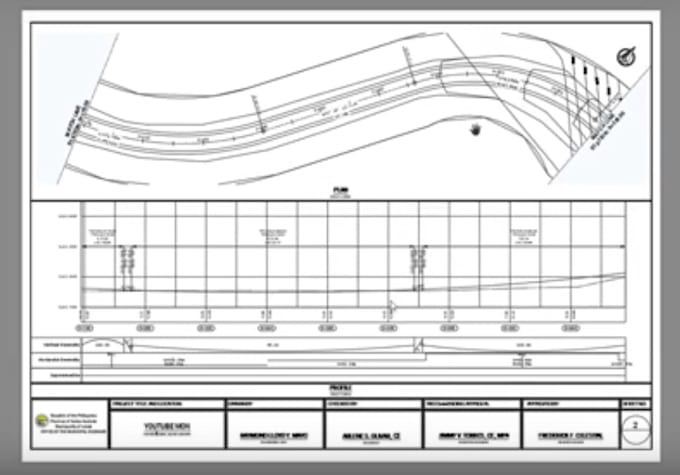 Design road plan package in civil 3d by Meyou_mayomao | Fiverr