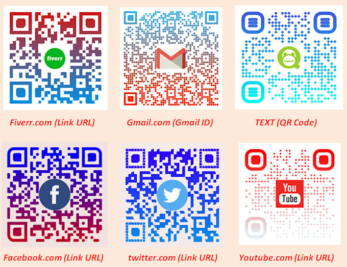 Create professional qr code design with your logo by Saqib7860 | Fiverr