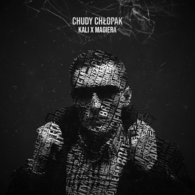 Design a text portrait album cover for you by Xrafau | Fiverr