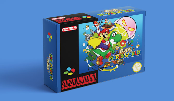 Design cover game custom super nintendo templates by Iamrafa | Fiverr