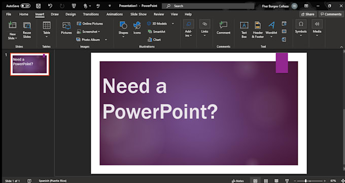 Create a nice looking powerpoint for your presentation by Kuro1999 | Fiverr