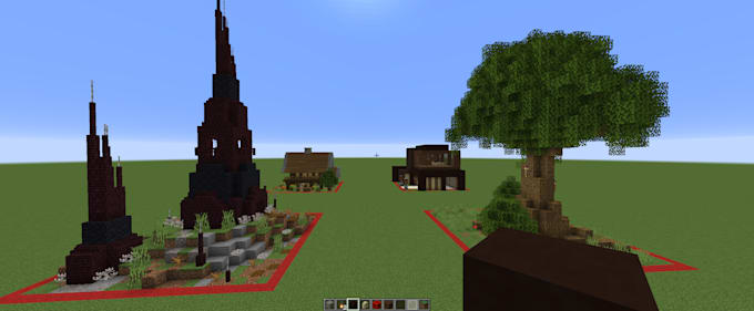 Build you a 20x20 or bigger minecraft build by Mimicameow | Fiverr