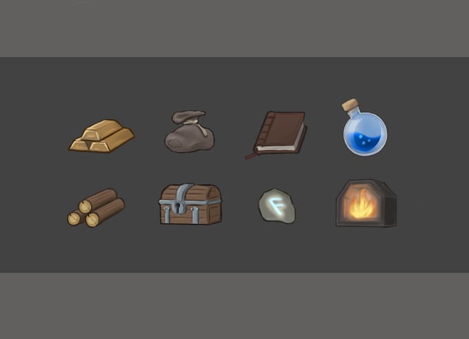 Draw assets or props for your game by Svmcreate | Fiverr