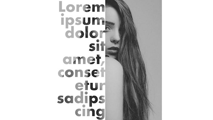 Create you a cool text portrait by Jacob2706 | Fiverr